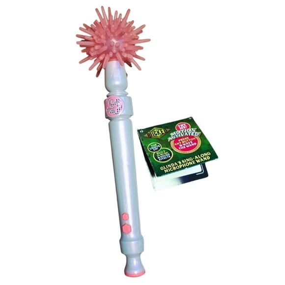 Wicked | Toys | Wicked Glinda Sing A Long Microphone Wand Nwt | Poshmark